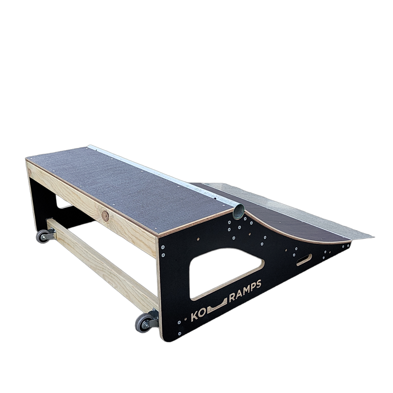 KO Ramps - 1.5ft High (60cm) Quarter pipe